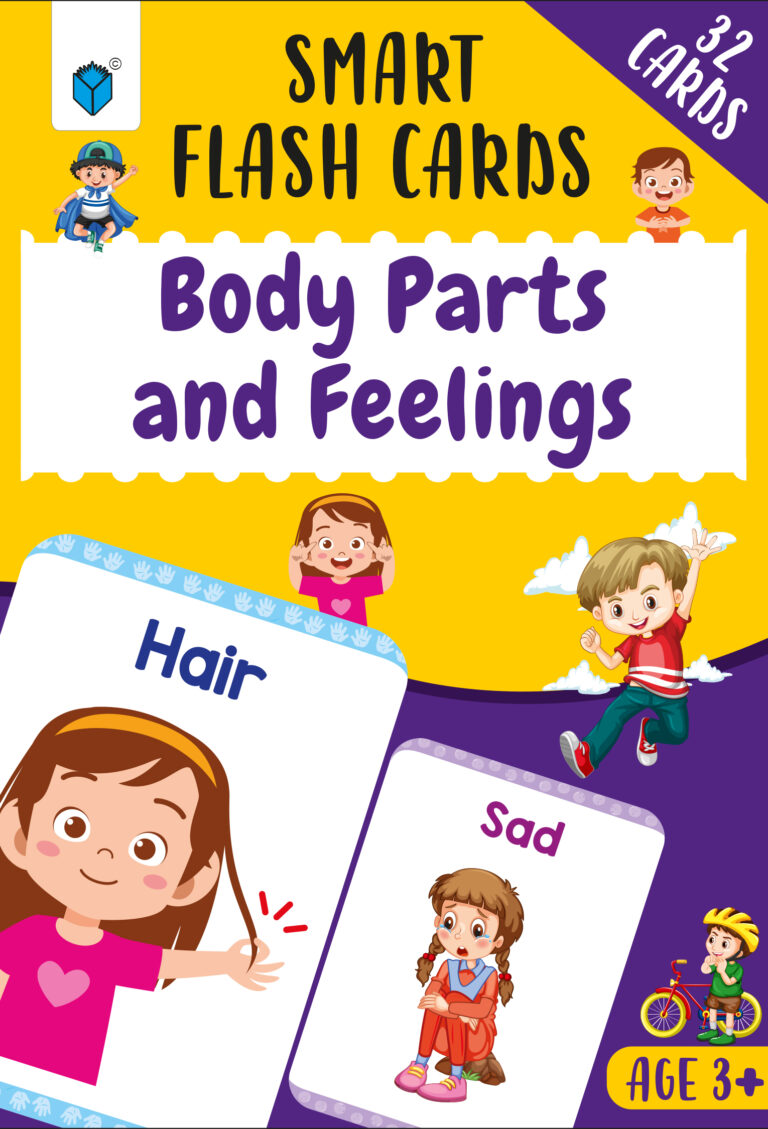 Smart Flash Cards – Body Parts and Feelings – almaqtabooks.com